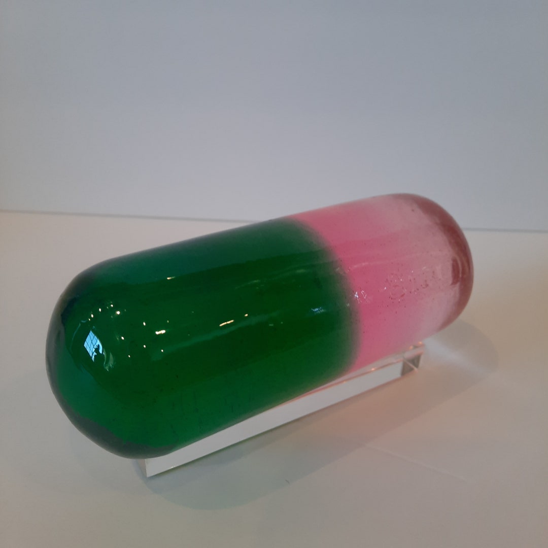 Handmade Resin Art Pill: Custom Pop Art Capsule, 6-inch - Etsy