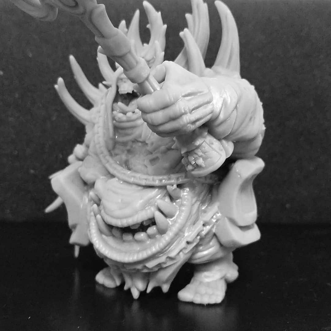 Great Sickness - Rotigus Great Unclean One Proxy From Orc King - 3D ...