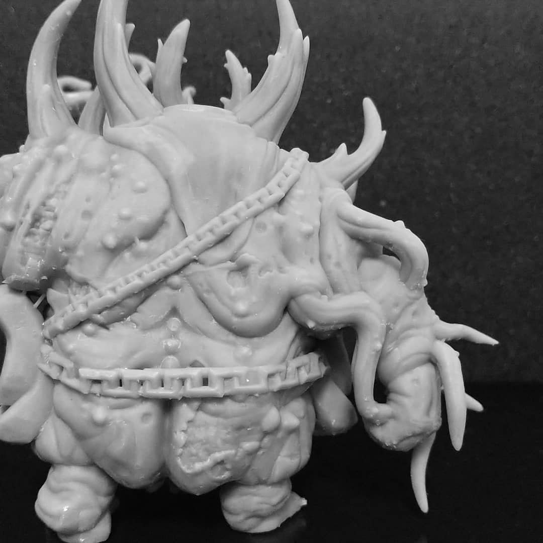 Great Sickness - Rotigus Great Unclean One Proxy From Orc King - 3D ...