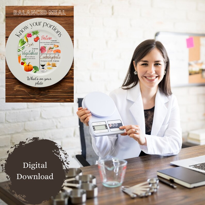 Healthy Eating Tips Posters Printable, Dietitian Office Wall Decor ...