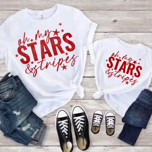 Oh My Stars and Stripes Png - Etsy