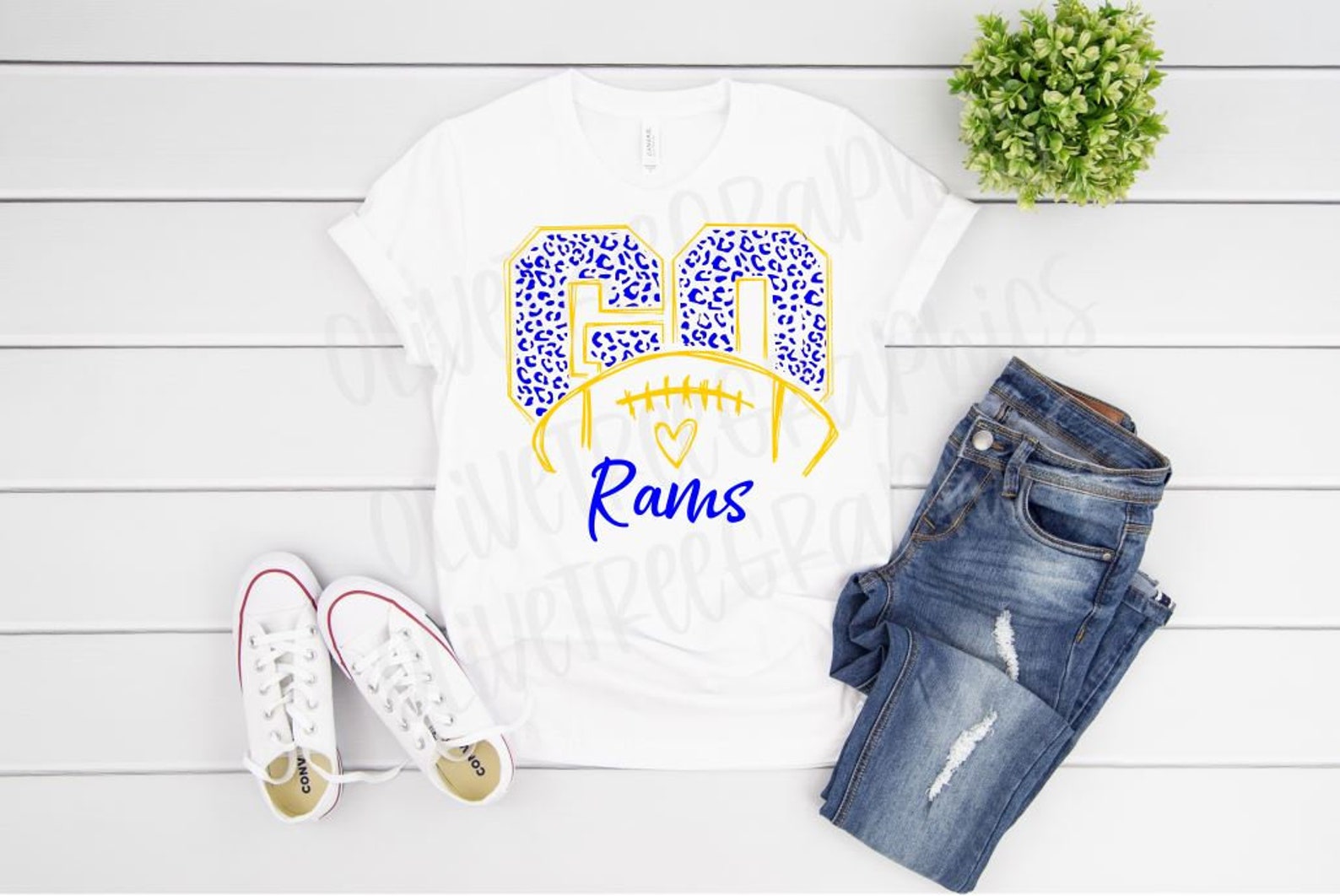 High School Custom Football PNG, Rams SVG File, Printable File ...