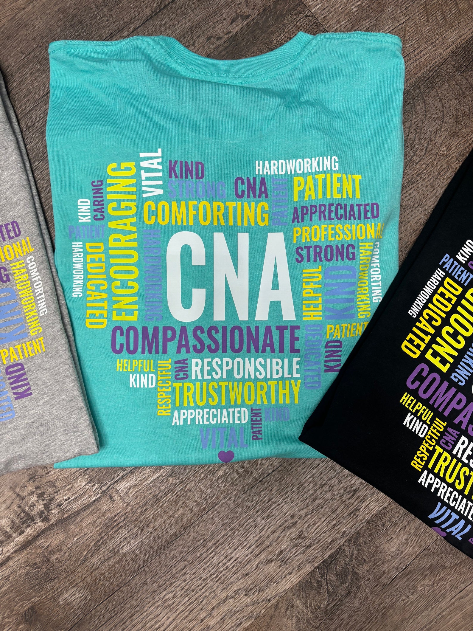 CNA Hospice Nurse Heart - Word Art Design (PNG Digital Download) - Etsy