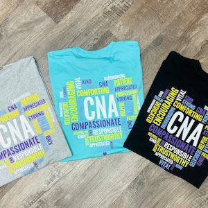 CNA Hospice Nurse Heart - Word Art Design (PNG Digital Download) - Etsy