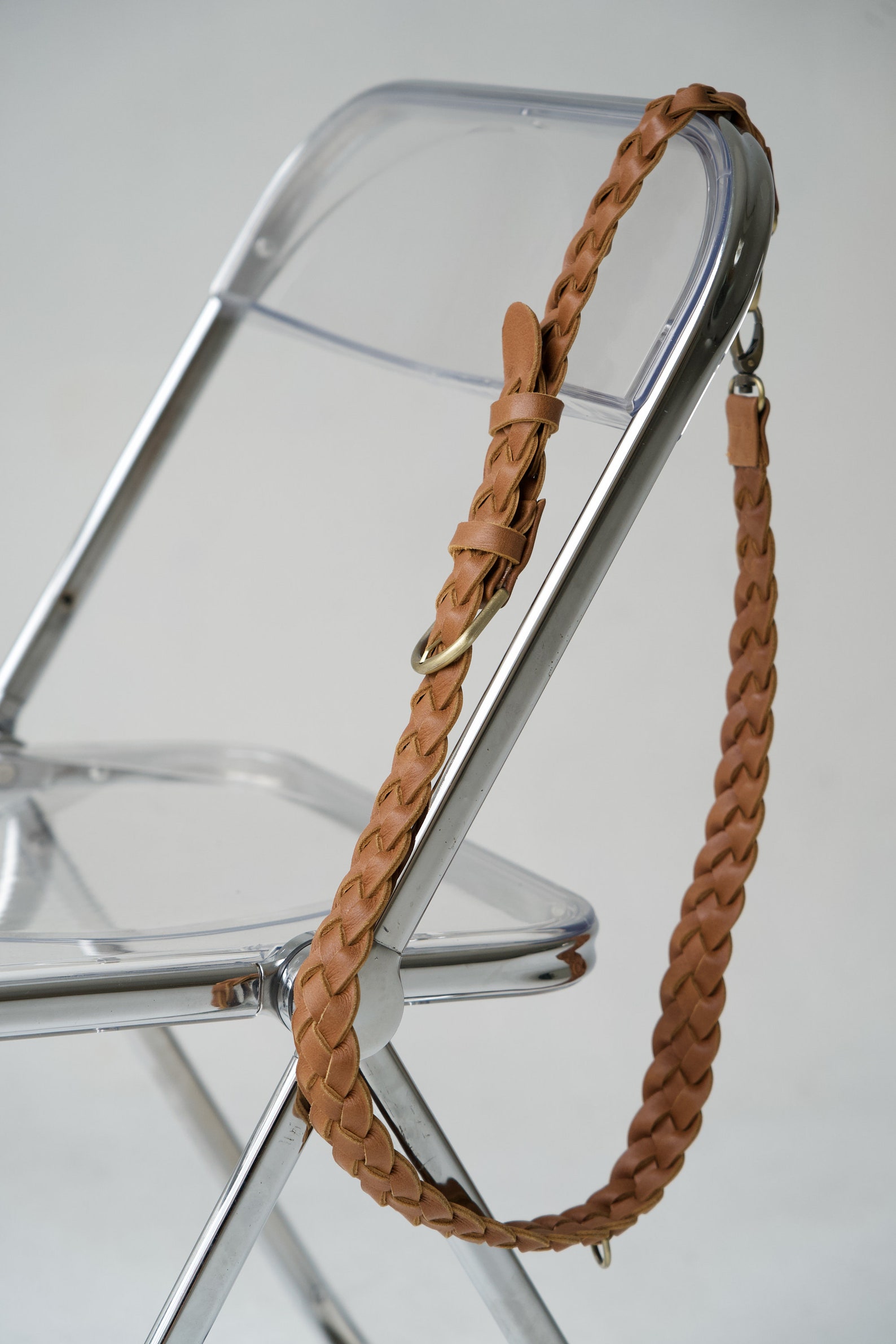 Tan Minimalist Woven Strap, Genuine Leather, Carry Woven Strap, Tan ...