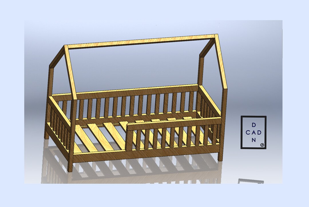 DIY TODDLER BED 70 X 140cm - Pdf Frame Plans / Build Your Own - Etsy