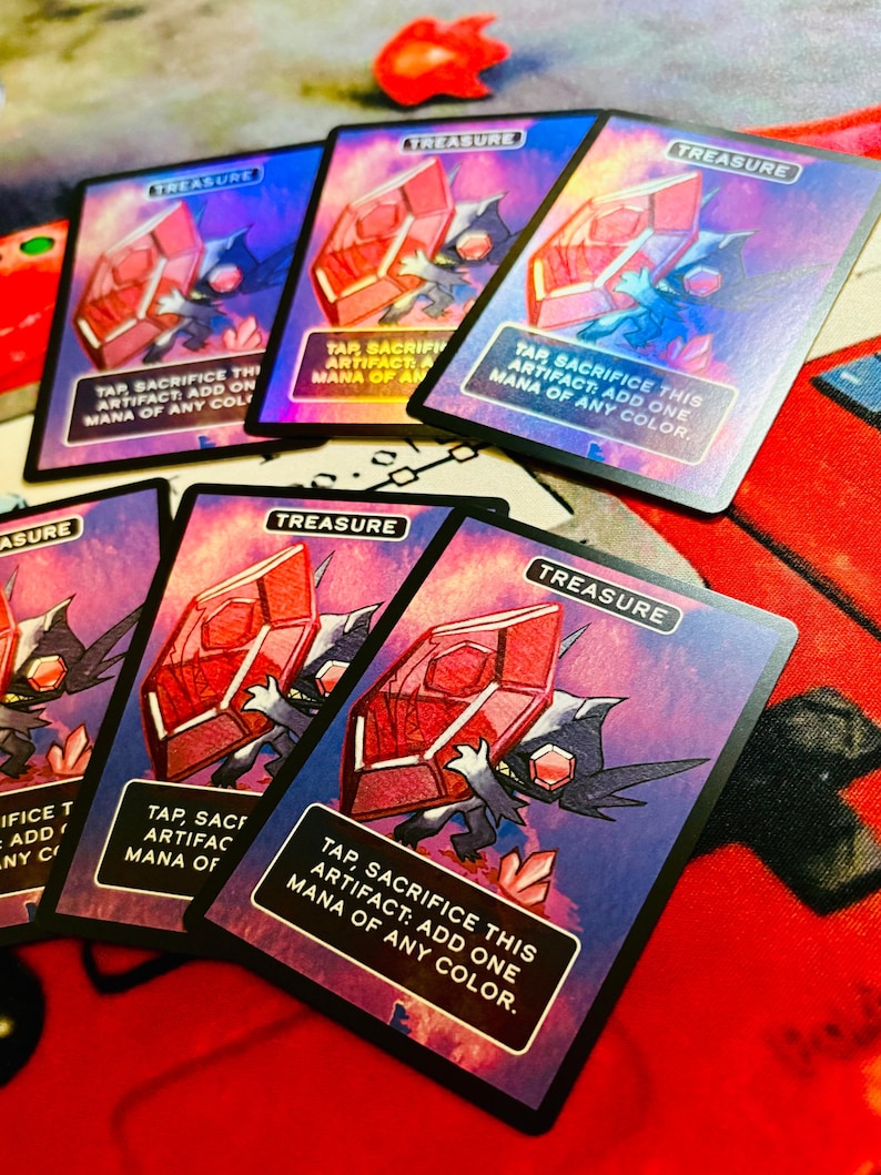 SABLEYE TREASURE TOKEN! Mega Pokemon Az Mtg Magic the Gathering ...