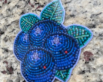 Sticker, Native American Beaded Rainbow Rose - Etsy