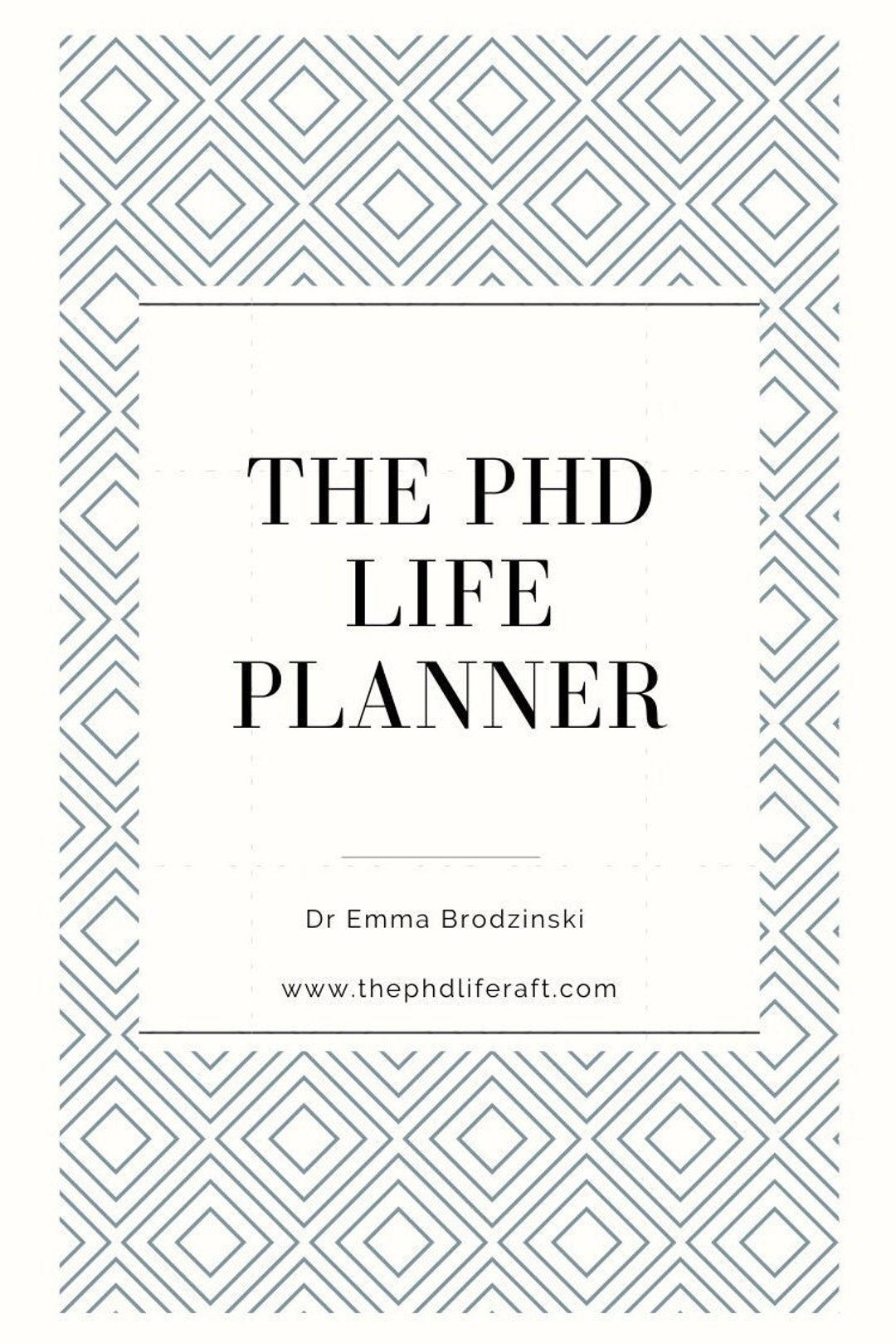 The Phd Life Planner (digital, Editable Version) - Etsy