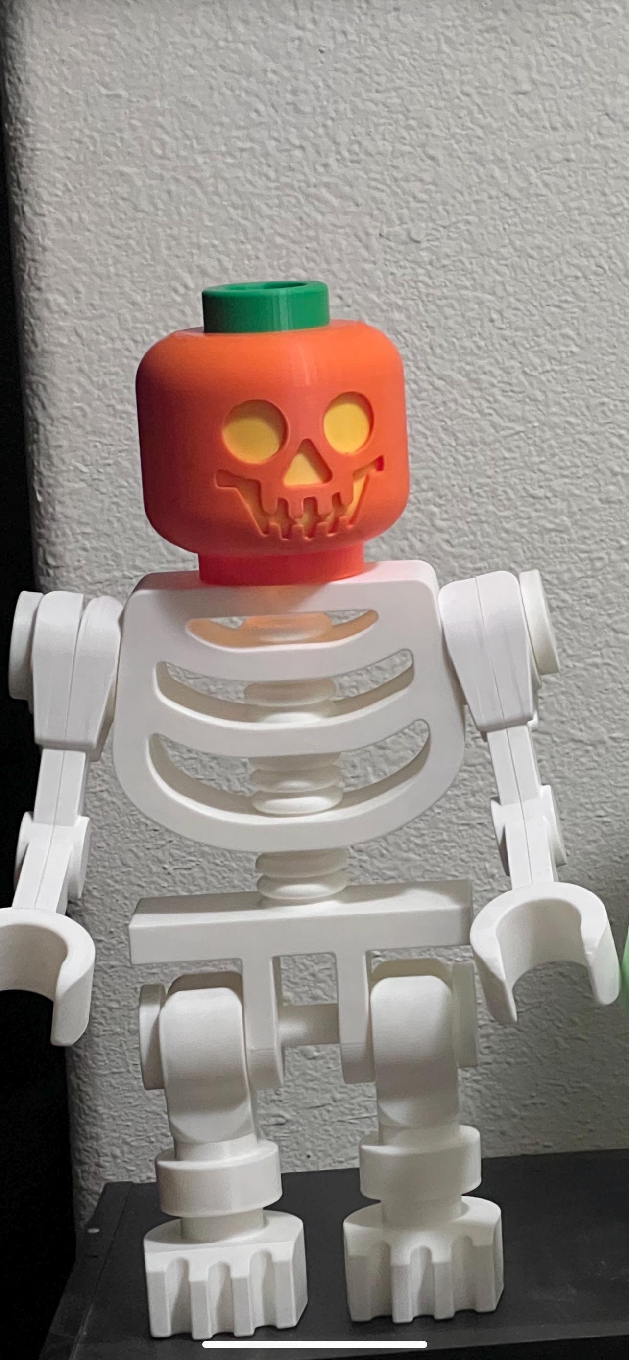 Large (8”) Lego-inspired Skeleton - Etsy
