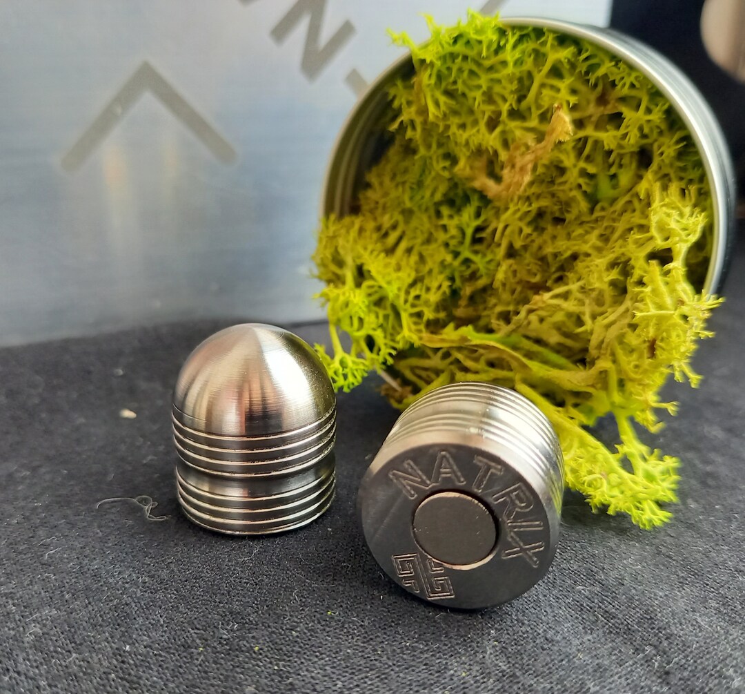 EDC Magnetic Popper Titanium/stainless Steel Stress Relief Haptic Toy ...