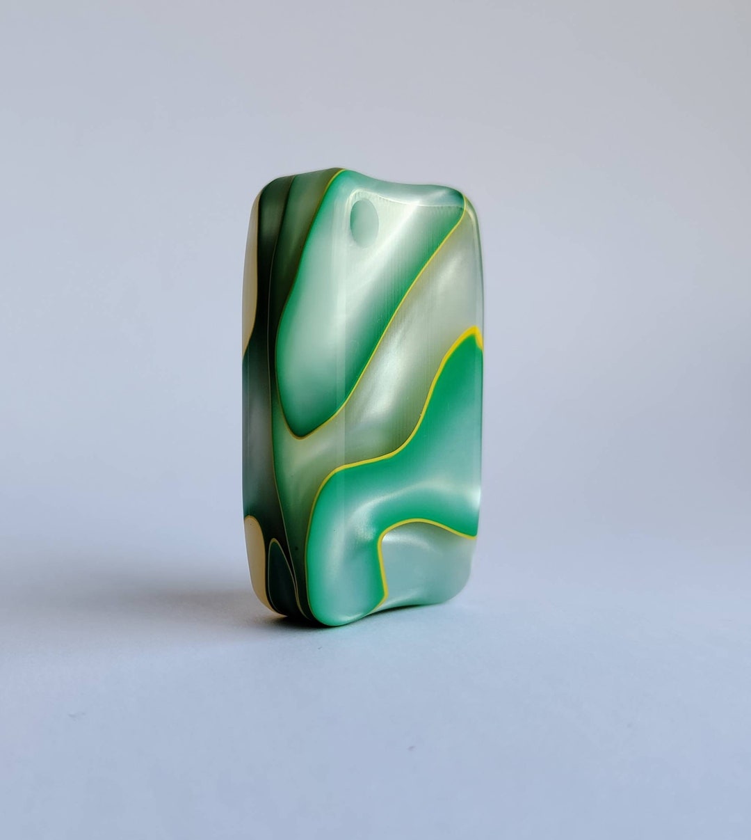 Unique Fidget Bar/soap Bar EDC Acrylic Worry Stone Stress Relief Haptic ...