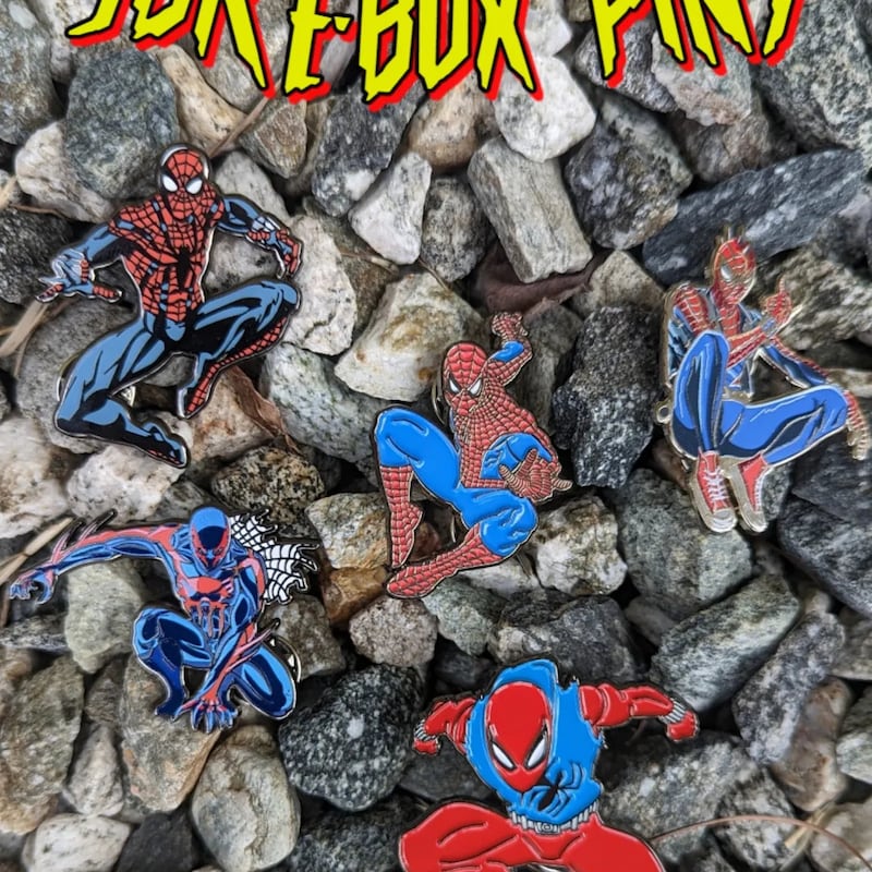 Spiderman Pin - Etsy