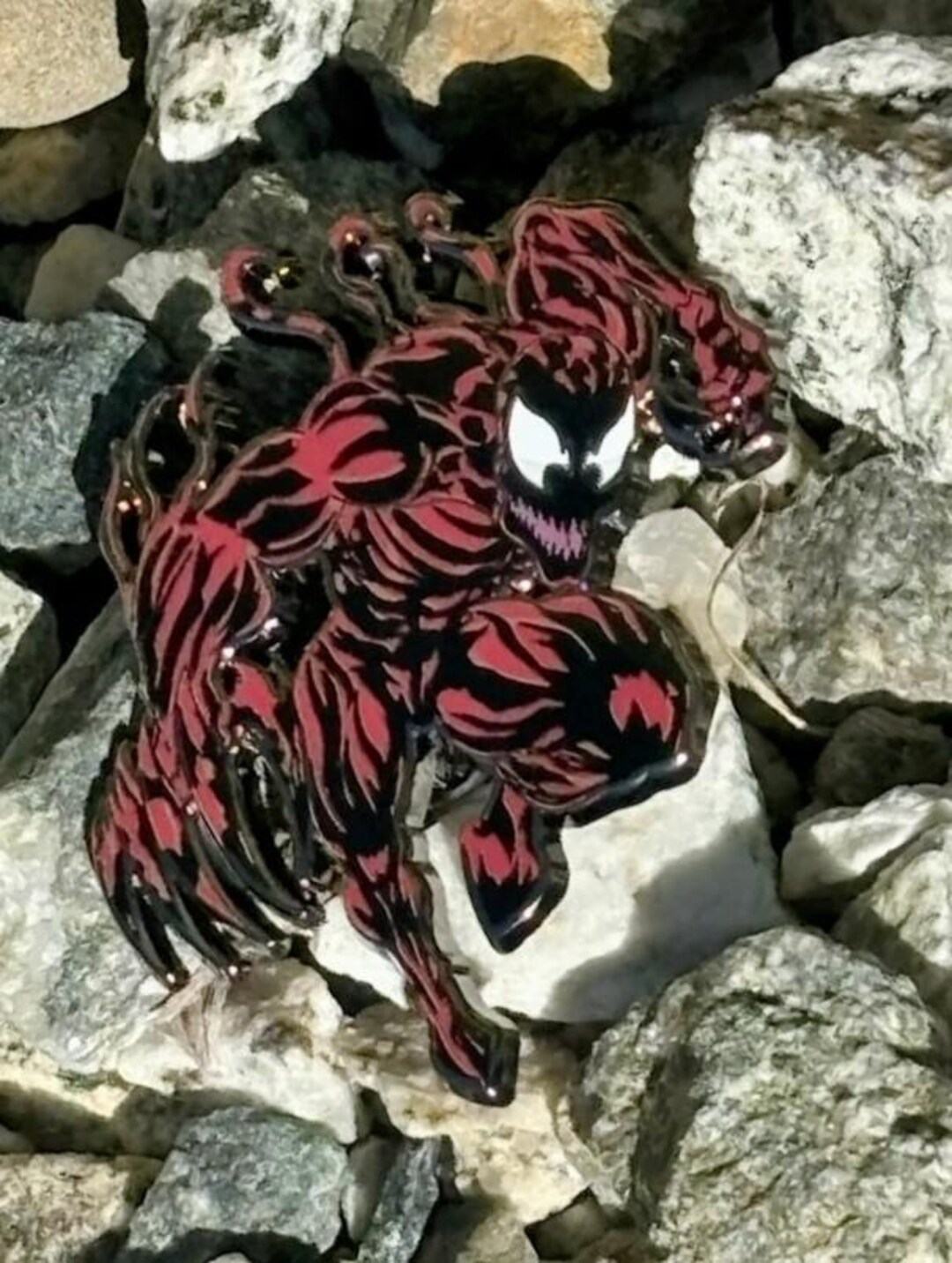 Red Symbiote Pin - Etsy