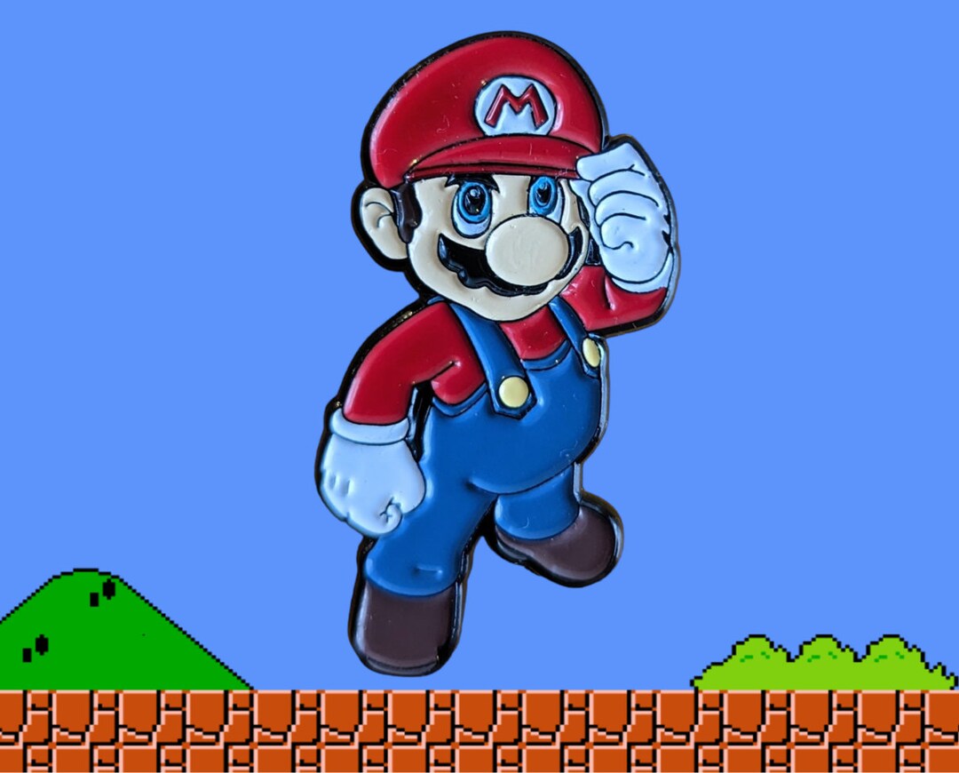 Super Plumber Pin - Etsy