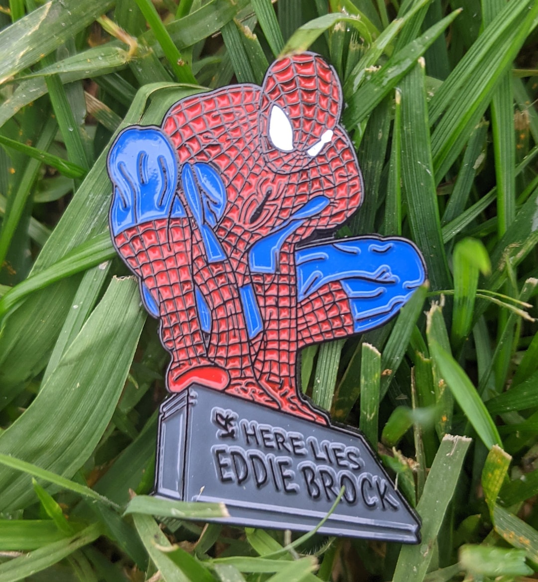 Tombstone Spidey Pin - Etsy