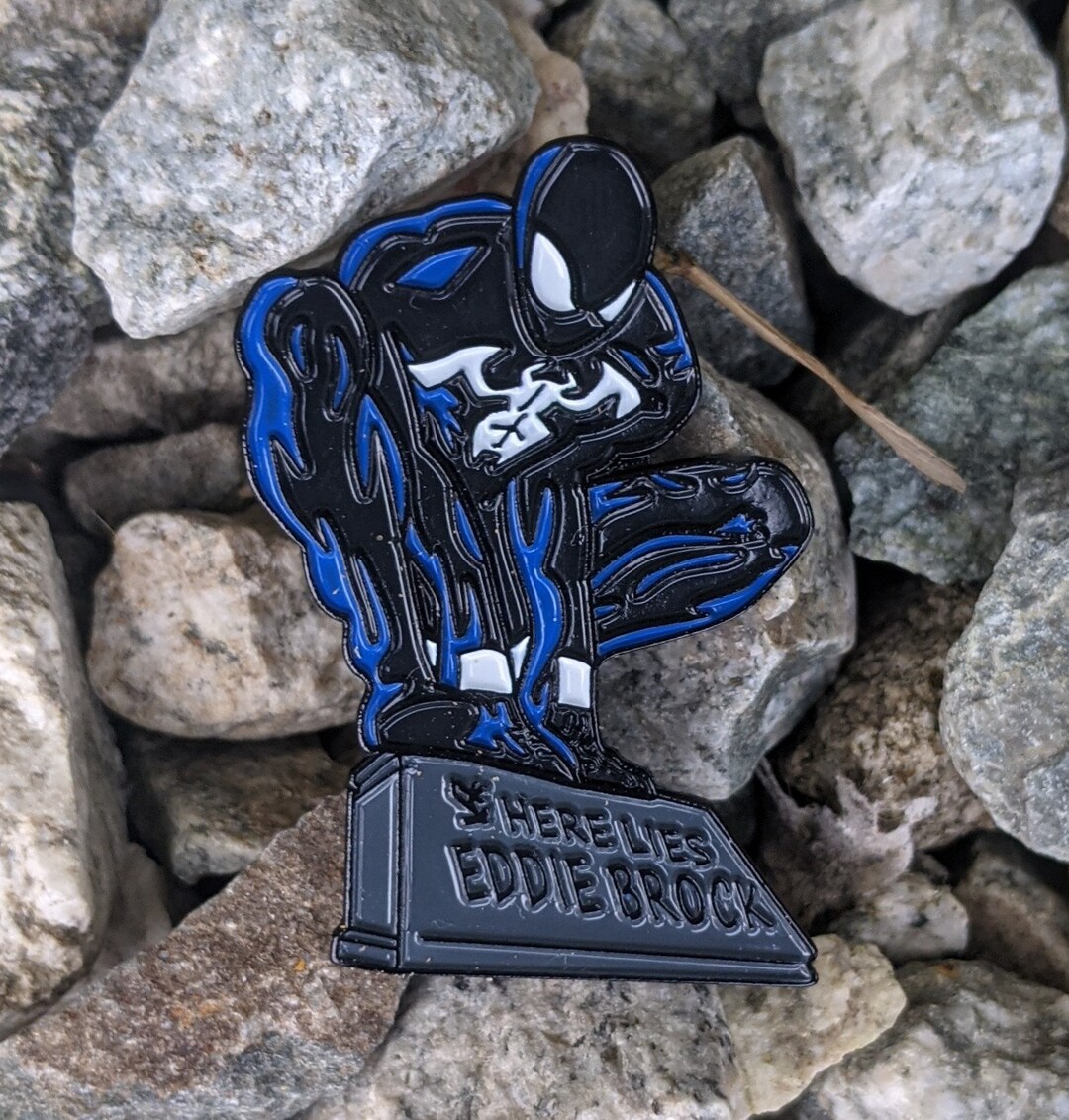 Tombstone Spidey Pin (black Suit) - Etsy