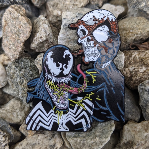 Spiderman Venom Pin - Etsy