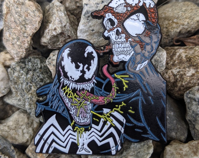 Stitchom Venom Stitch Hard Enamel Pin - Etsy