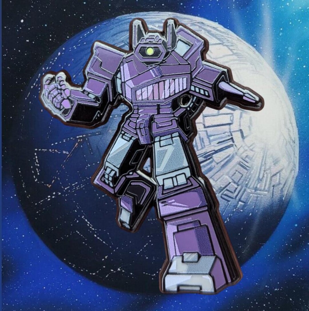 Shock Bot Pin - Etsy