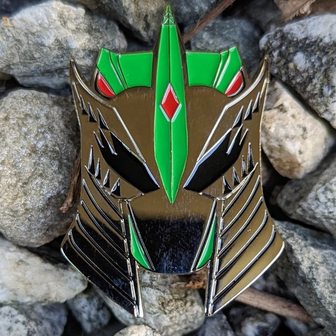 Green Ranger Shredder Pin - Etsy