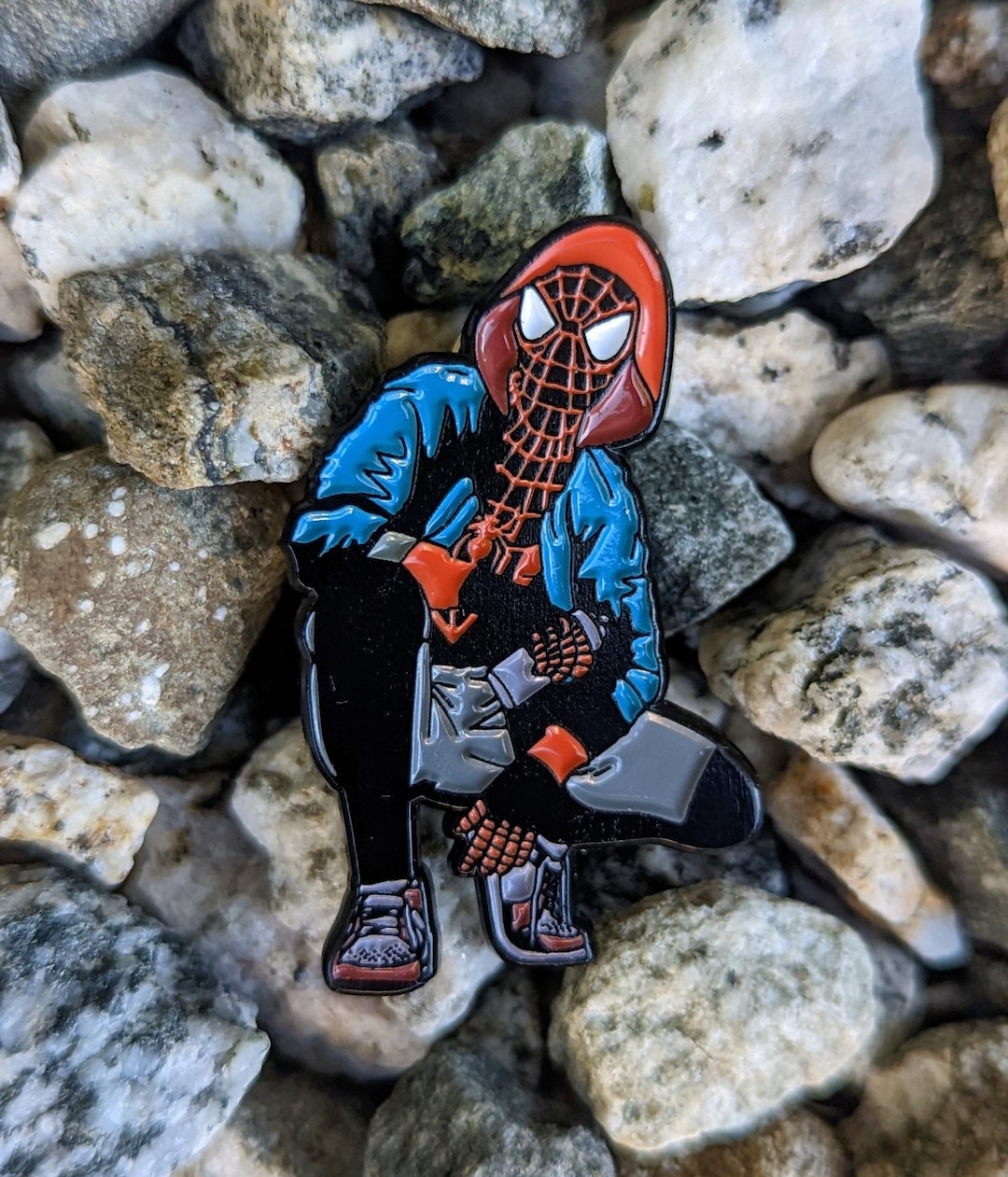 Graffiti Miles Pin - Etsy