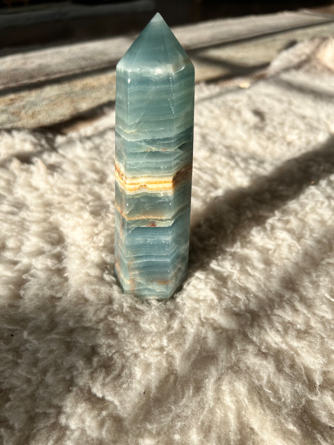 Large Blue Onyx Tower - Etsy