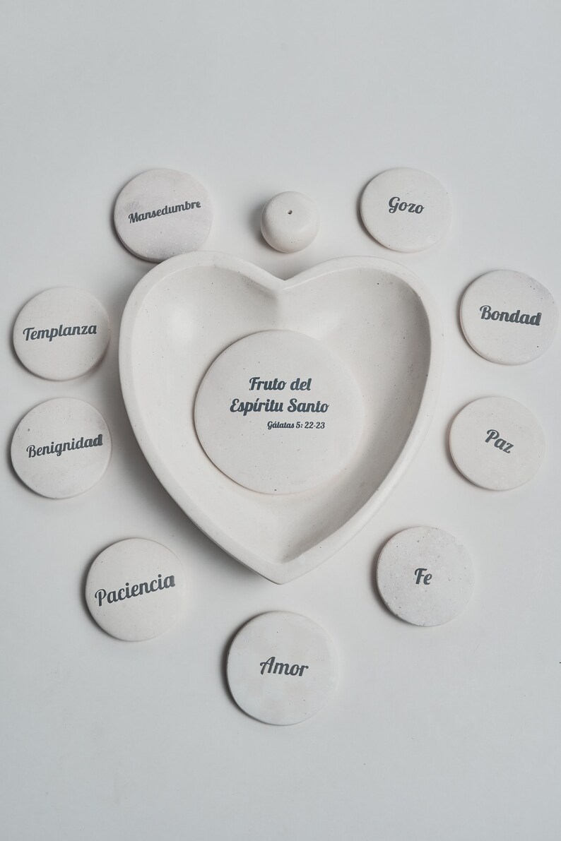 Corazón Fruto Del Espíritu Santo - Etsy