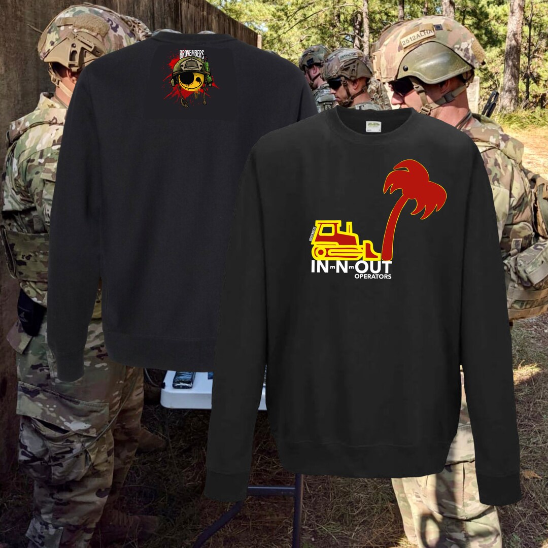 IN N OUT Operators Crew Neck - Etsy