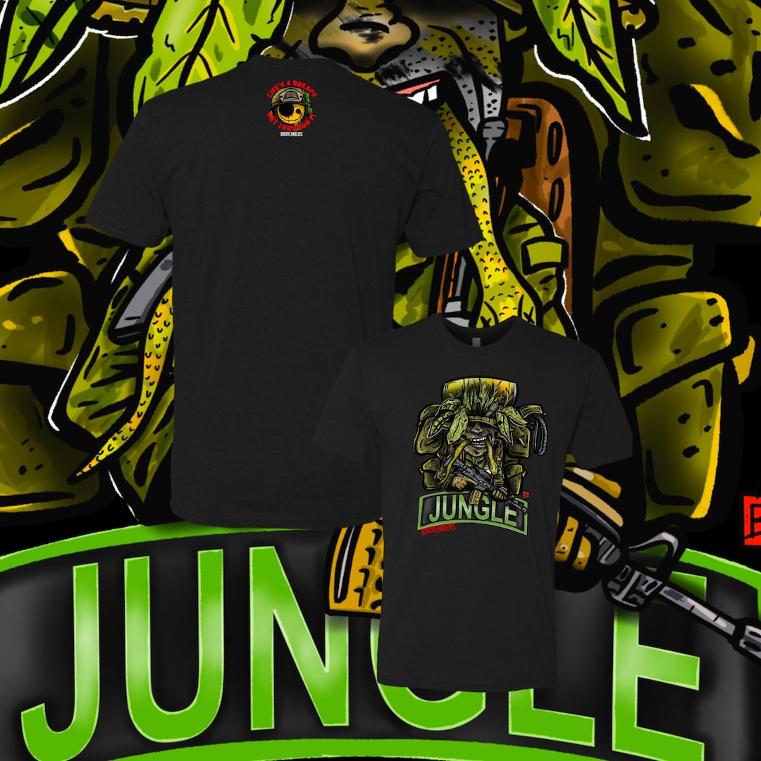 JUNGLE TROOP Shirt - Etsy