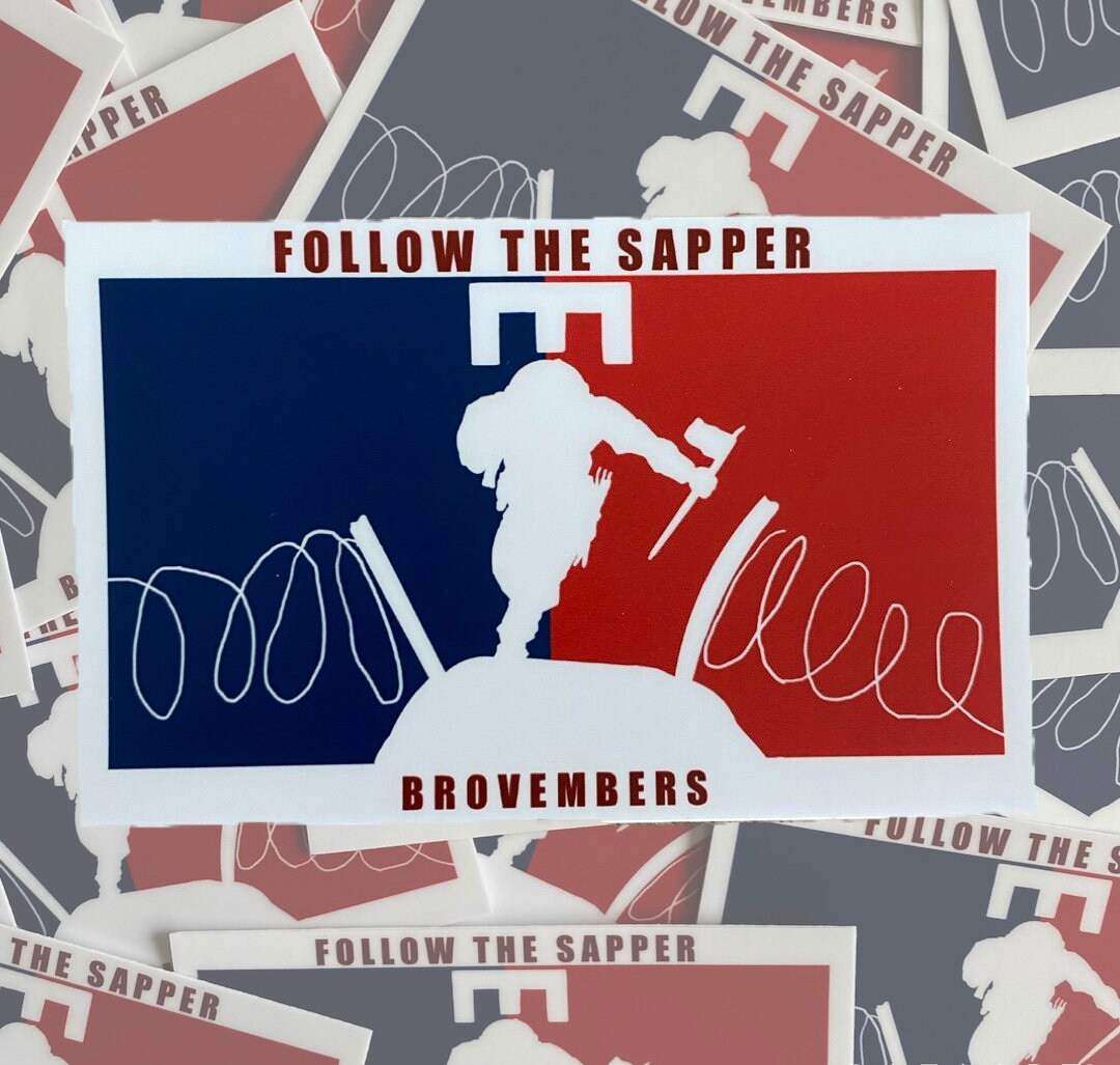 Follow the Sapper Sticker - Etsy