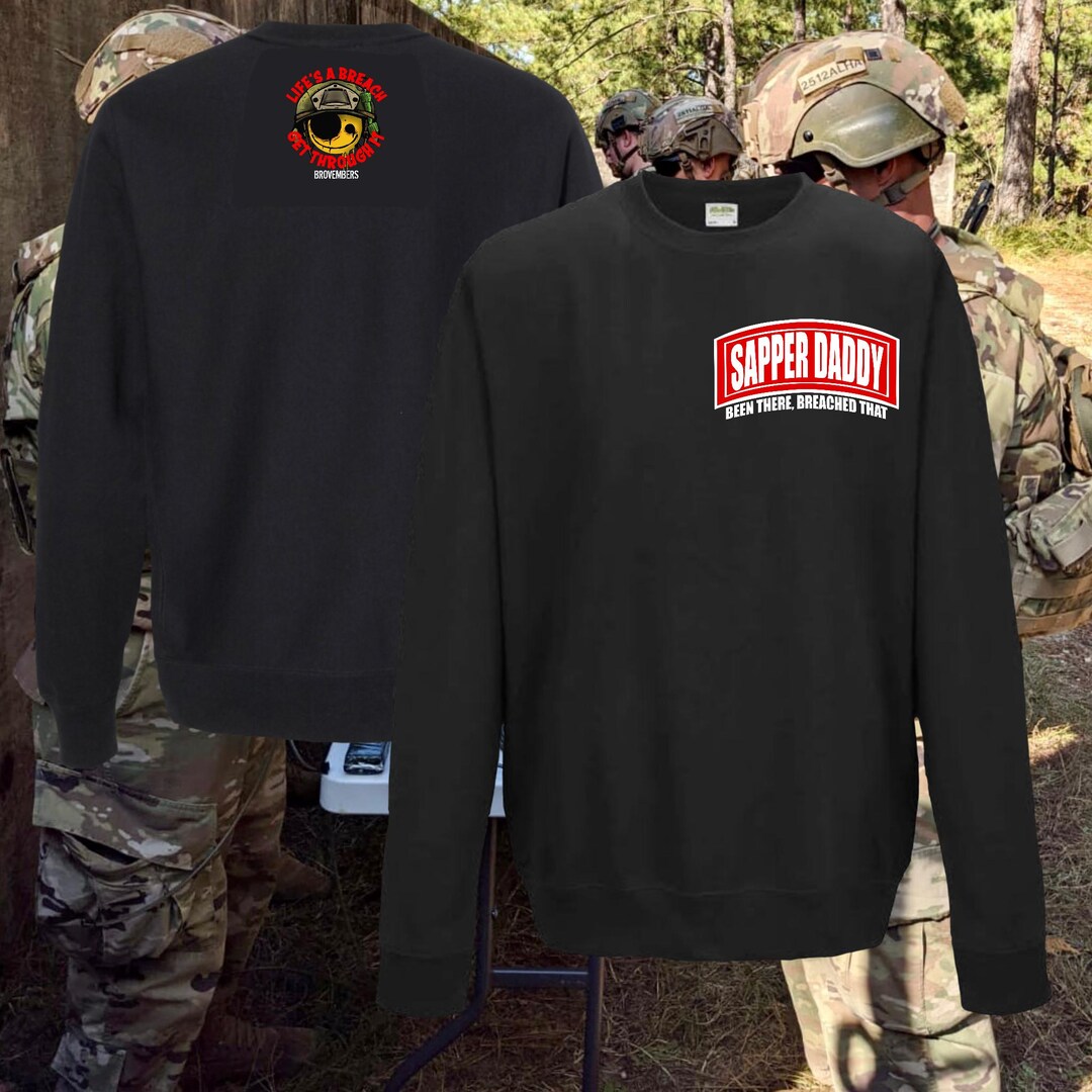 Sapper Daddy Crew Neck - Etsy