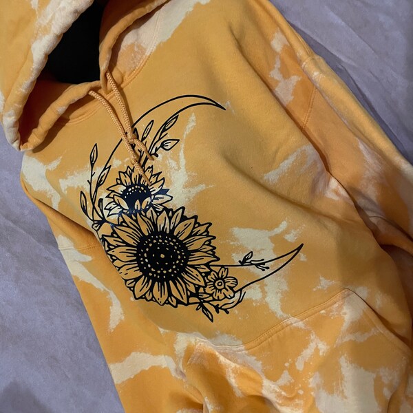 Yellow Hoodie - Etsy