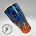 Sleighin’ or Slayin’ Custom Tumbler With 3D Dripping, Christmas Cup ...