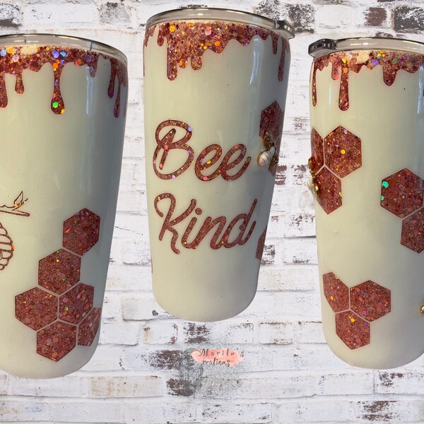 Bee Tumbler - Etsy