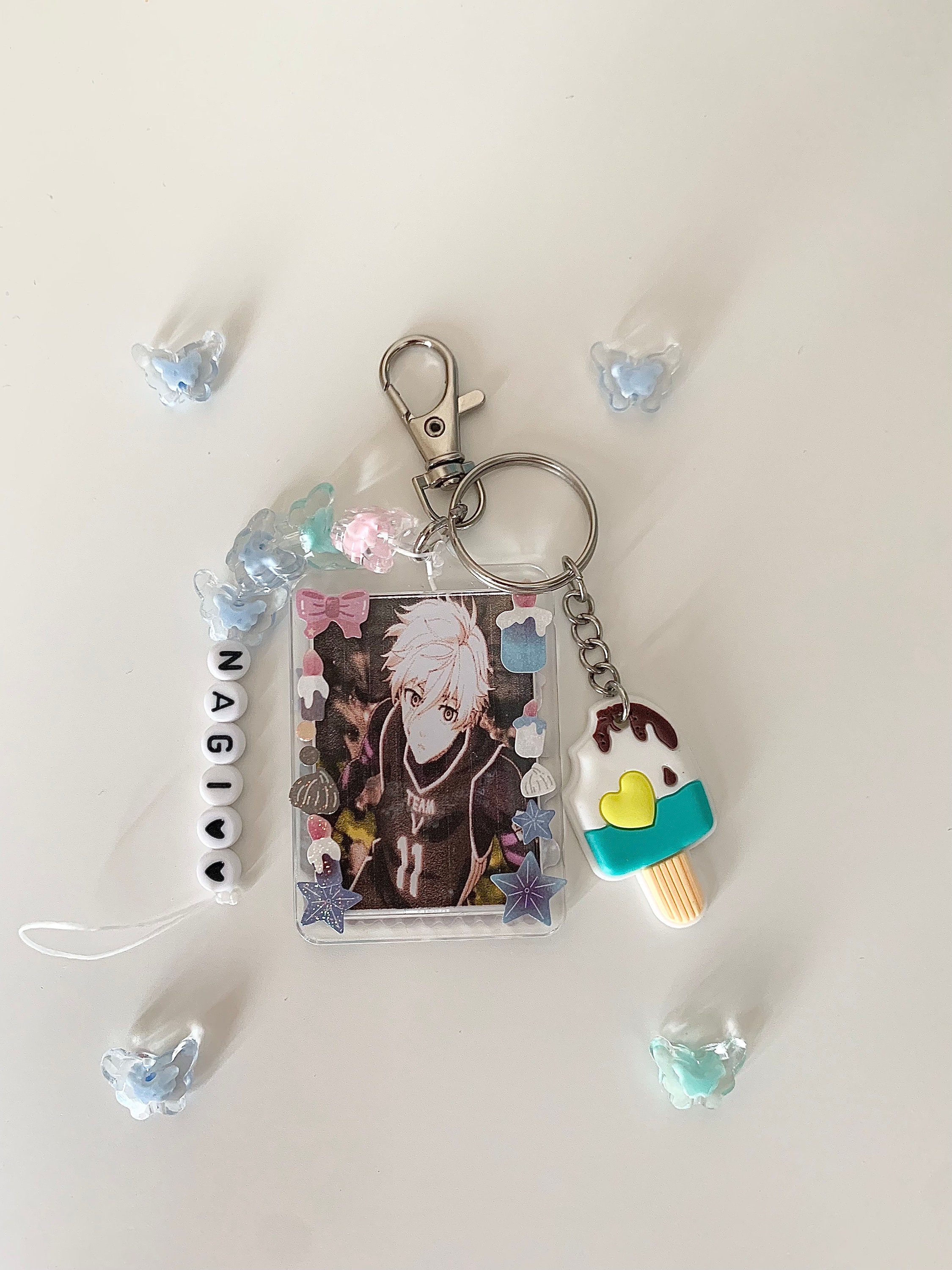 Blue Lock/ Customizable Anime Photo Keychains! / Double Sided/ - Etsy
