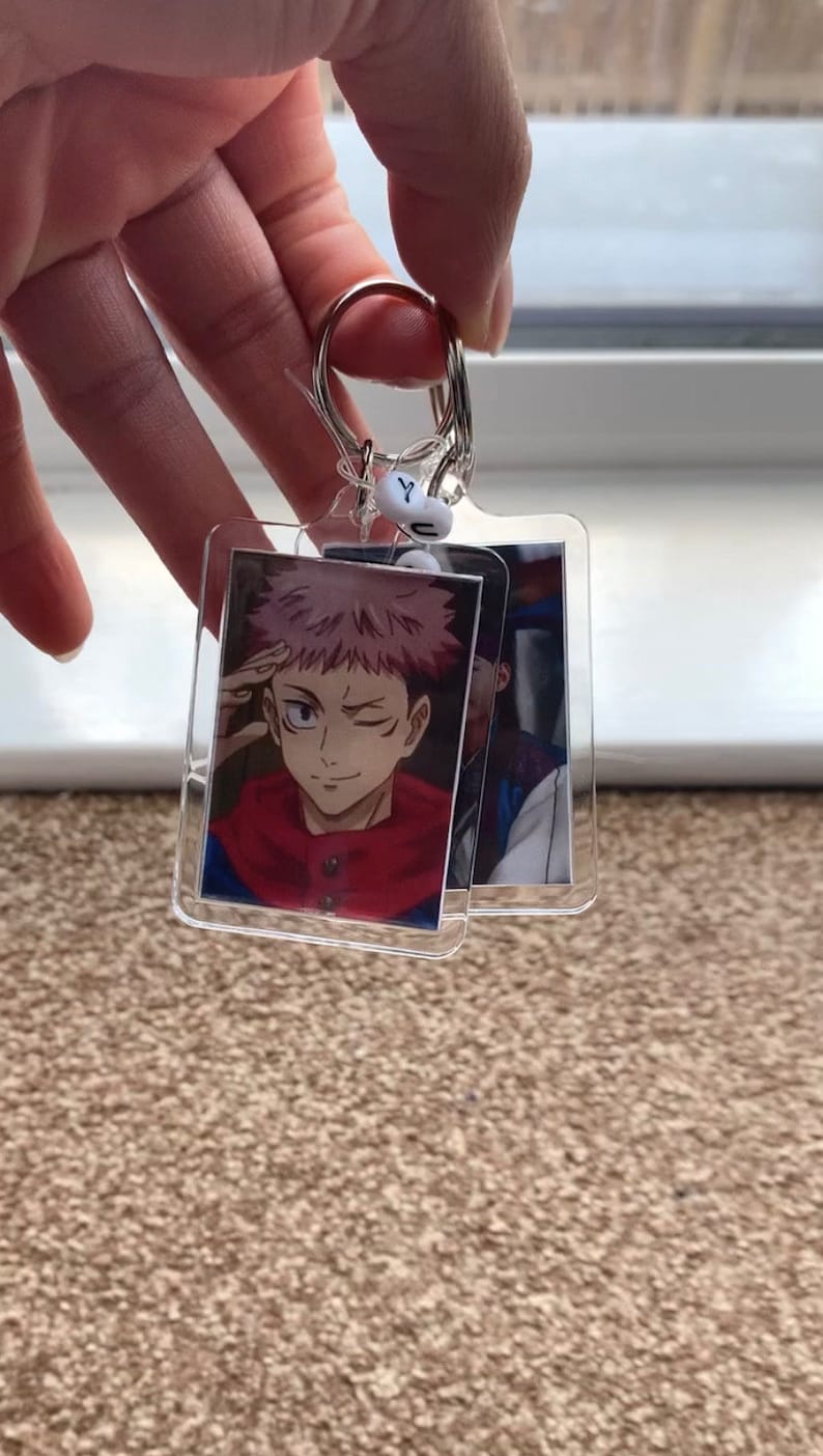 Blue Lock/ Customizable Anime Photo Keychains / Double Sided/ - Etsy