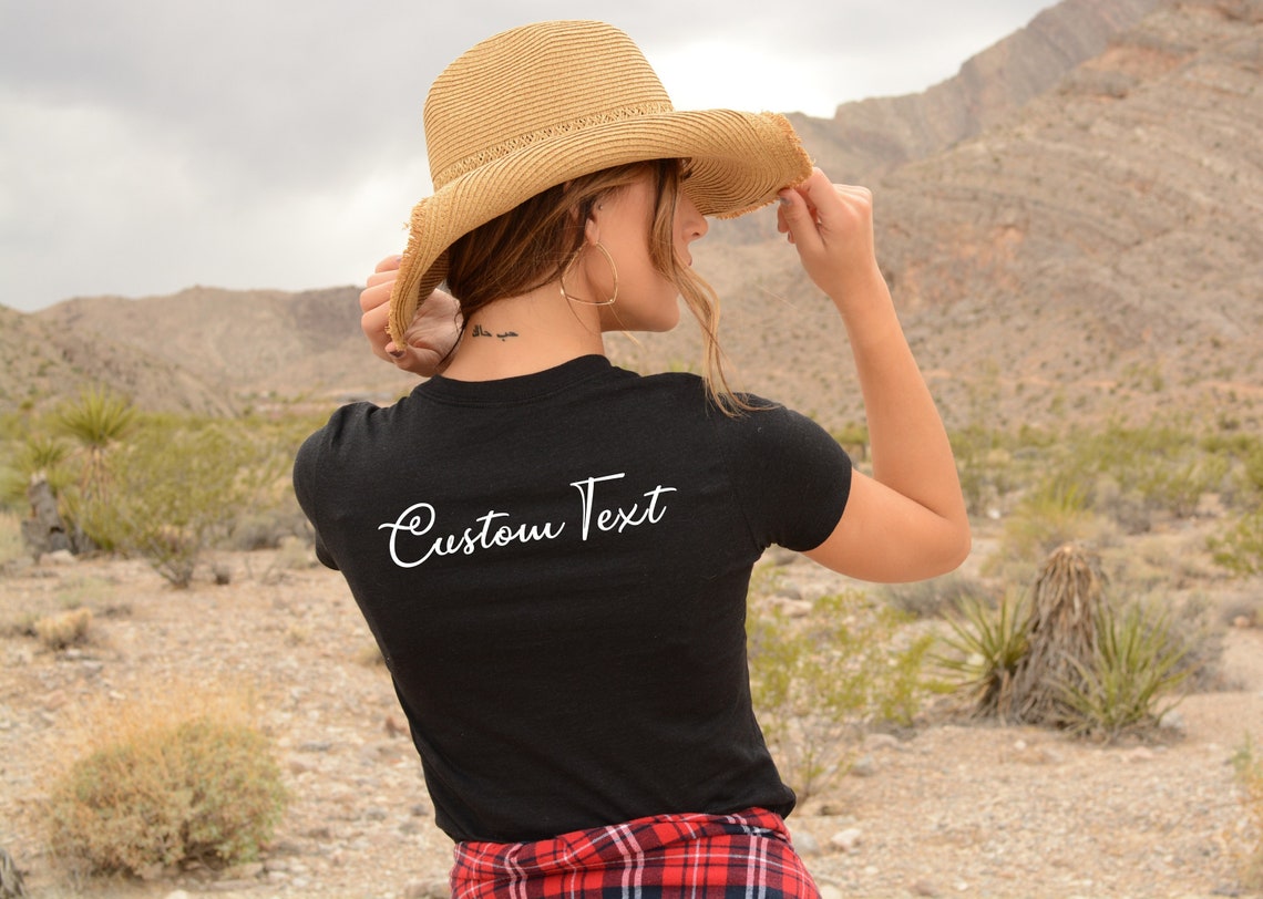 Add-on Personalized Back Prints Custom Backprints - Etsy