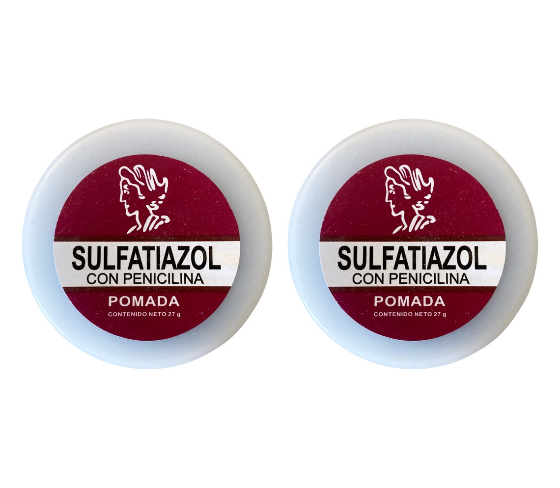 2 Pomadas De Sulfatiazol Con Penicilina Pomade | Etsy