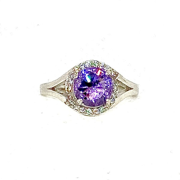 Purple Quartz Ring - Etsy