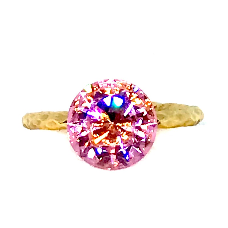 Pink Moissanite - Etsy