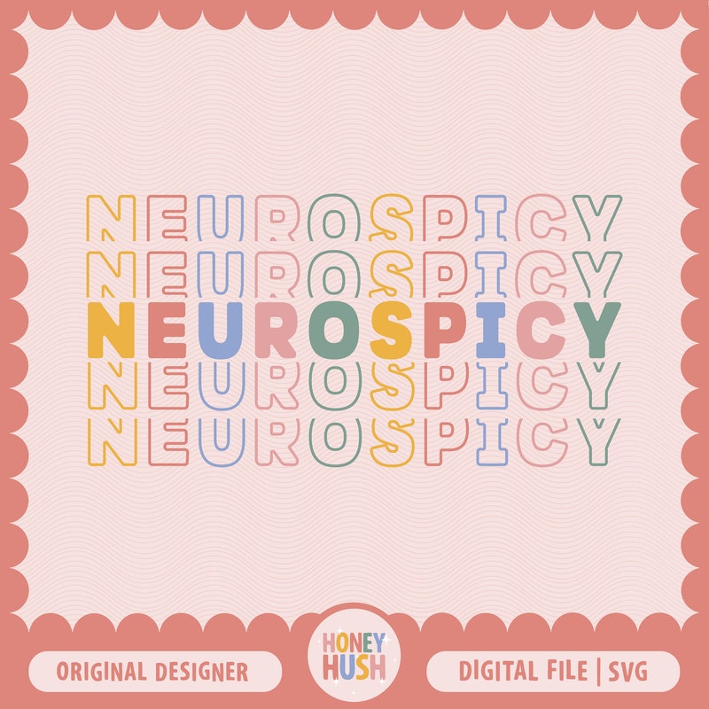 Neurospicy Png - Etsy