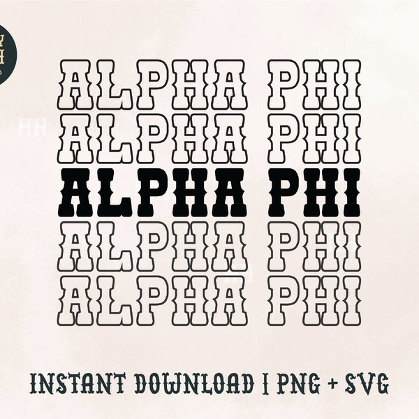 Alpha Phi Alpha Png - Etsy