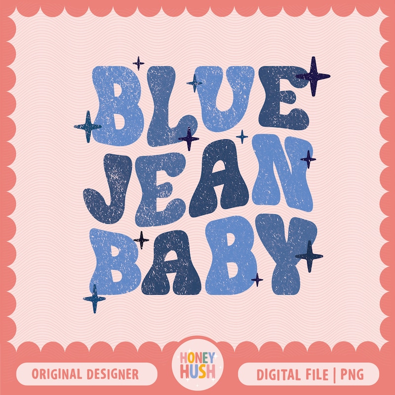 Blue Jean - Etsy