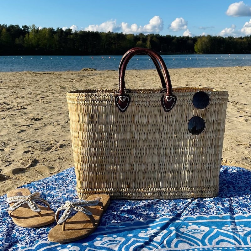 Moroccan Basket - Etsy