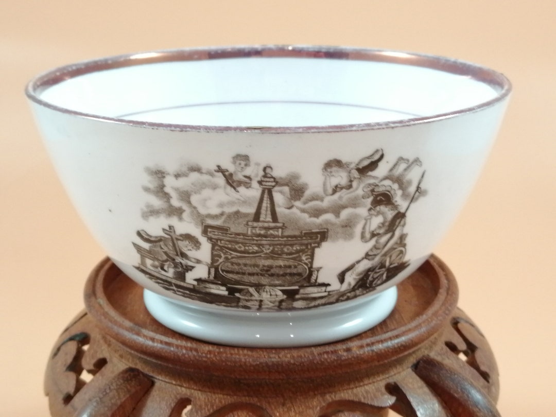 Antique Georgian Princess Charlotte Royal Commemorative Staffordshire ...