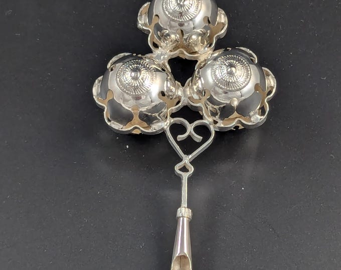 Victorian Silver Rattle With Whistle - Etsy