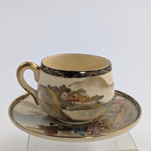Satsuma Tea Set by Taniguchi, Japan, C. 1921 - Etsy