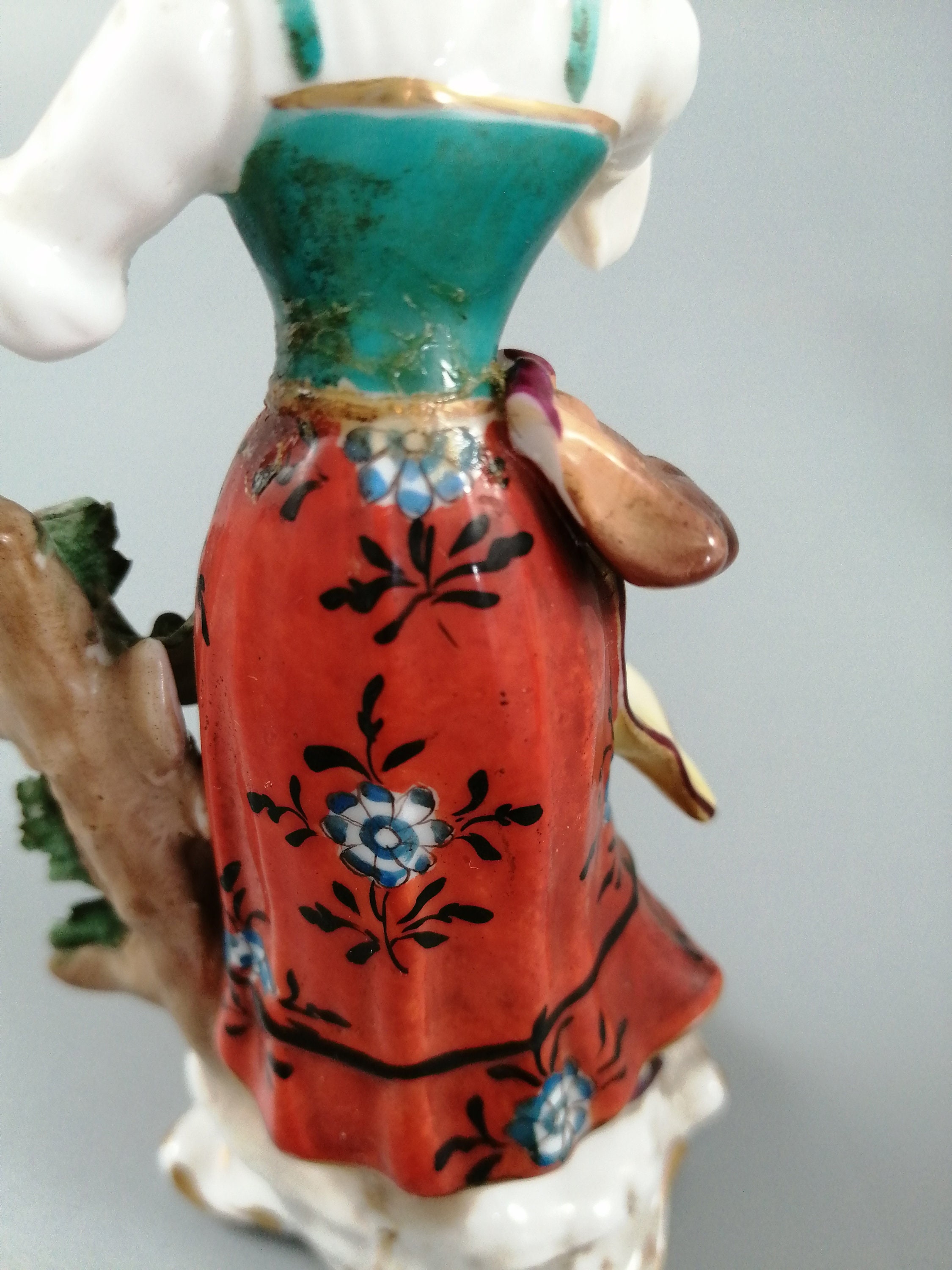 Antique Samson Porcelain Figurines: French Grape Pickers, Chelsea Style ...