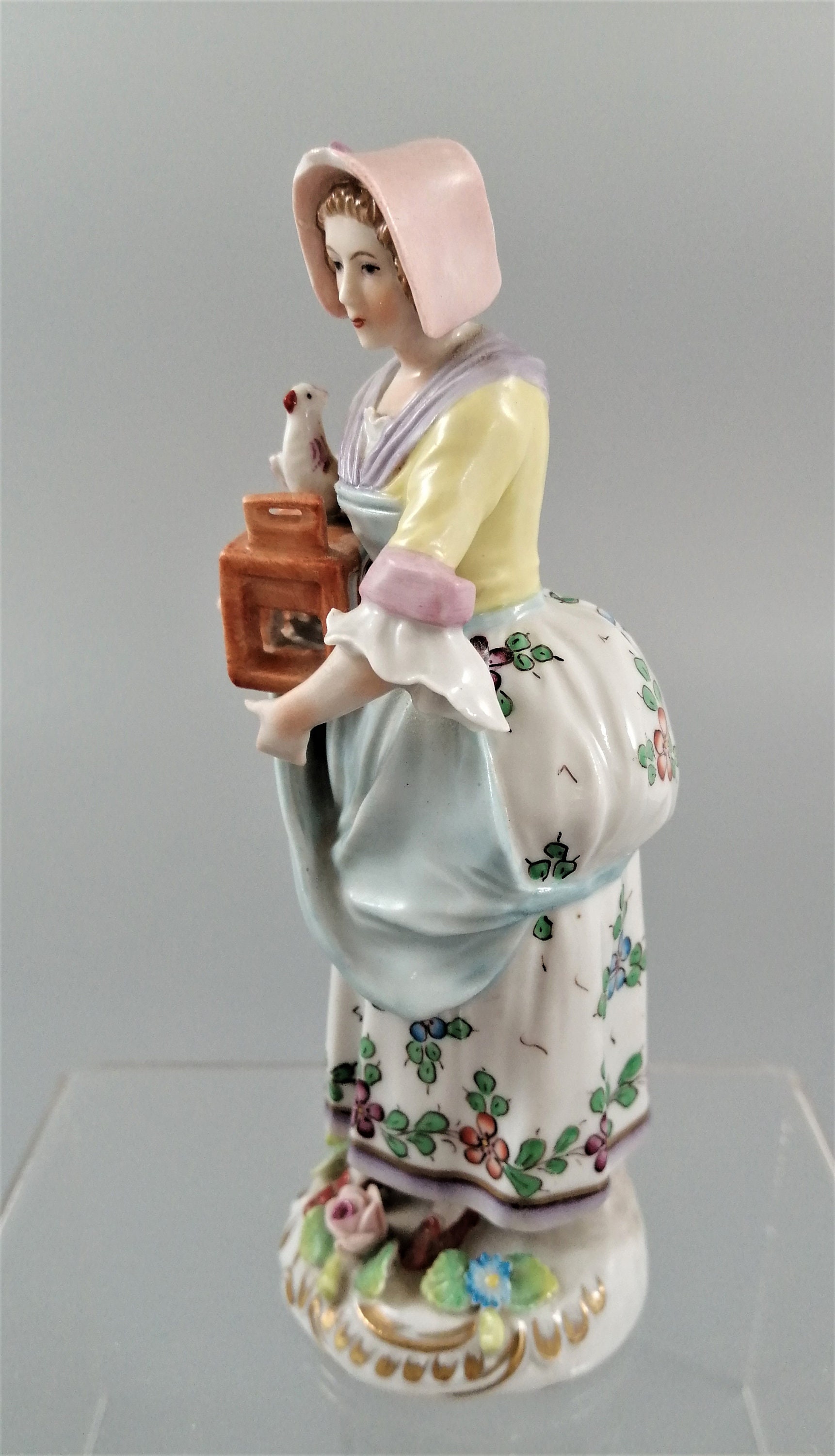 Antique Sitzendorf Porcelain Figurine,early 20th Century - Etsy